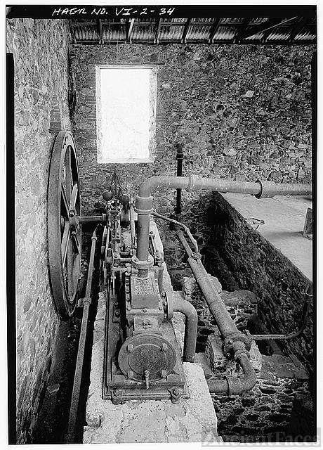 34. CYLINDER HEAD END OF ENGINE - Estate Reef Bay, Sugar...