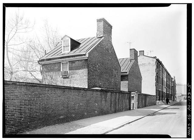5. 1748 HOUSES (TENEMENTS 1-2 AND TENEMENTS 3-4) AT REAR...