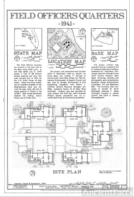 Site Plan, & Maps - MacDill Air Force Base, Field...