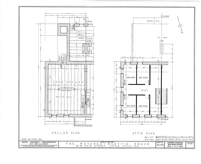 HABS NJ,16-LITFA,1- (sheet 1 of 11) - Matches-Beattie...