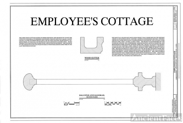 HABS AK-206 (sheet 1 of 5) - Employee's Cottage, Gorbatch...