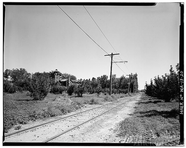 20. WILEY CITY LINE - CONGDON CASTLE, LOOKING NORTHEAST
