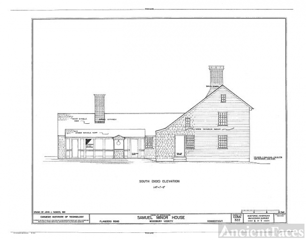HABS CONN,3-WOO.V,1- (sheet 6 of 7) - Samuel Minor House,...