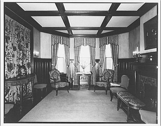 Dr. Oden, office and residence. Dr. Oden's sitting room III