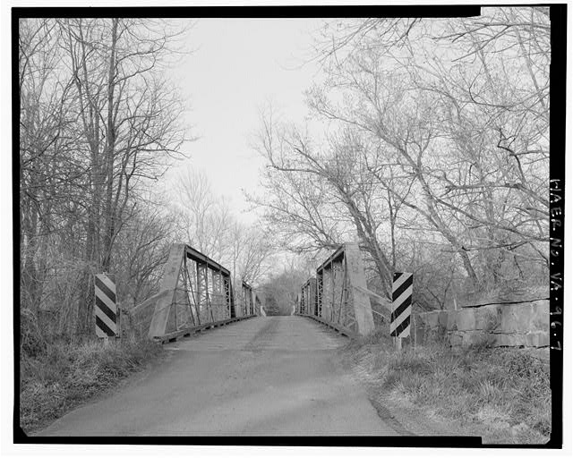 7. APPROACH FROM WEST, VIEW EAST - Kelly's Ford Bridge,...