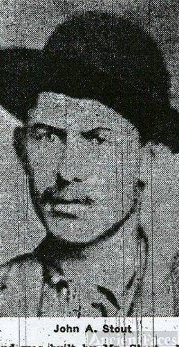 My great grandfather John A. Stout born abt. 1863