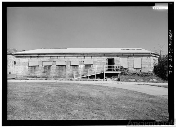 2. SOUTH FRONT ELEVATION - Fort Adams, Redoubt Jail,...