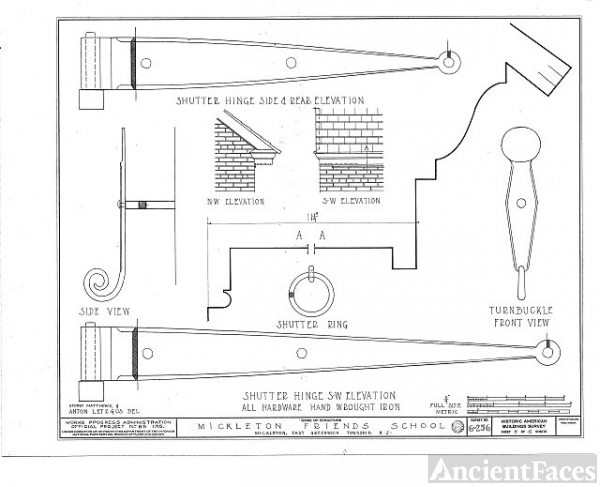HABS NJ,8-MICK,2- (sheet 5 of 5) - Mickleton Friends...