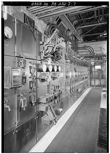 7. VIEW OF DC SYSTEM, SWITCHBOARD AREA CONTROL PANEL