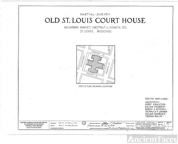 HABS MO,96-SALU,8- (sheet 0 of 49) - Old St. Louis...