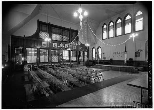 3. INTERIOR, PARISH HALL - First Baptist Church, 5...