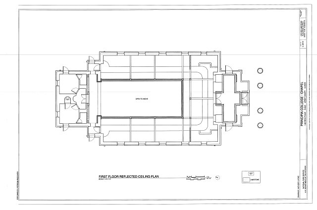 First Floor Reflected Ceiling Plan - Principia College,...