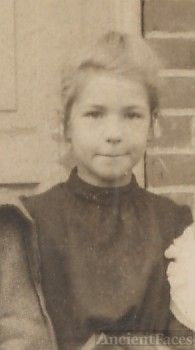 Clara Pierce, young school girl