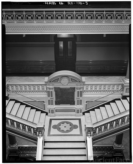 5. Central stair hall and atrium (looking down from the...