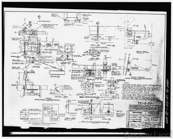 209. Photocopy of drawing (1981 mechanicl drawing by...