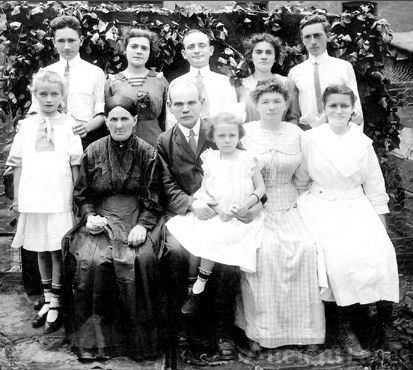 Joseph & Julia Ries Family, New York 1912