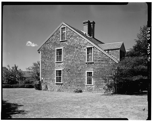 2. EAST ELEVATION - Major Josiah Coffin House, 60 Cliff...