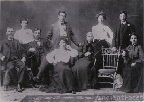 Madison Webster & family, 1910