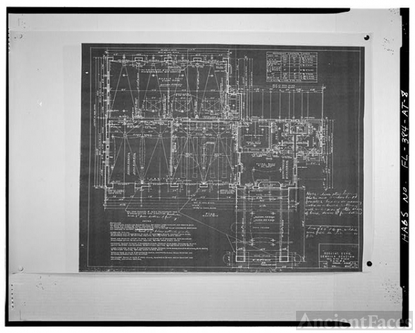 Photocopy of drawing (original blueprint of Special Type...