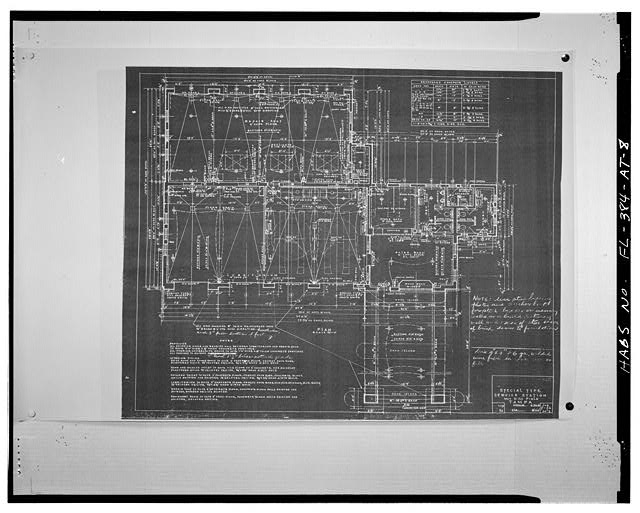 Photocopy of drawing (original blueprint of Special Type... Photocopy of drawing (original blueprint of Special Type...