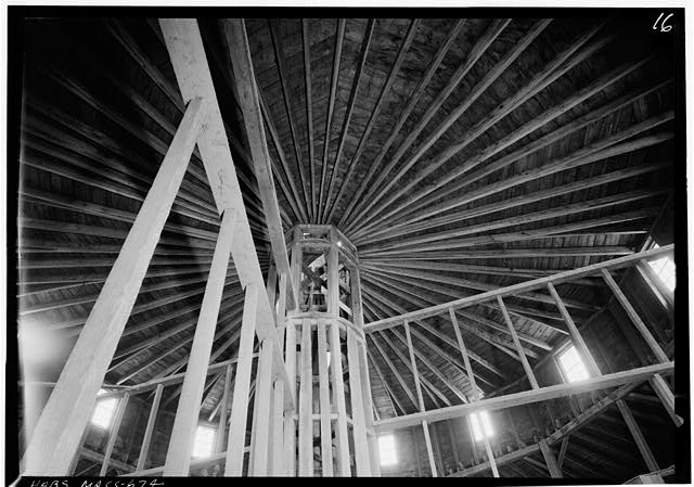 19. June 1962 INTERIOR ROOF FRAMING - Shaker Church...