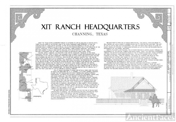 Statement of significance - XIT Ranch Headquarters, Fifth...