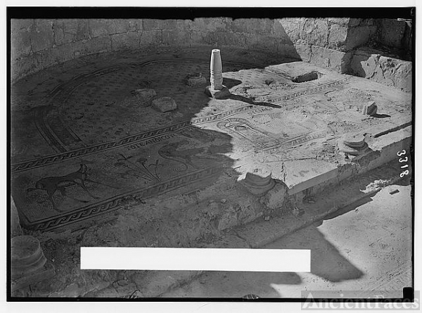 Mount Nebo. "Jebel Nebba". Nebo, Chapel of St. Mary....
