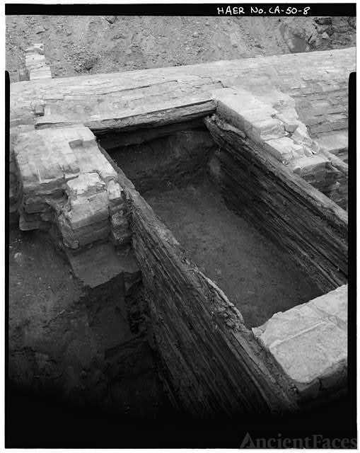 8. WEST SIDE OF CULVERT AT NW INTERSECTION WITH WOODEN...