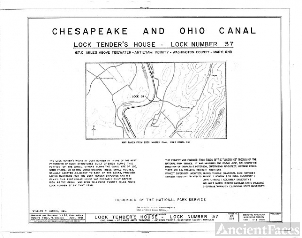 HABS MD,22-ANTI.V,6- (sheet 1 of 9) - Chesapeake & Ohio...