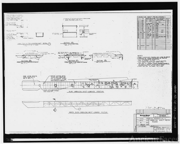 228. Photocopy of drawing (1976 structural drawing by...
