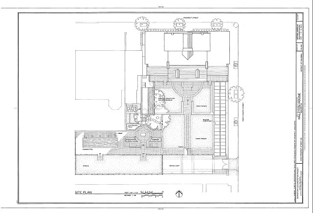 HABS DC,GEO,13- (sheet 1 of 4) - Halcyon House, 3400...