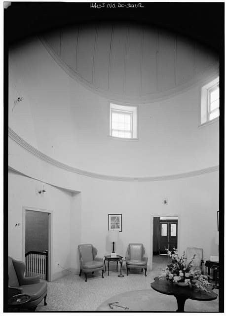 2. INTERIOR, MAIN RECEPTION ROOM - Old Naval Observatory,...