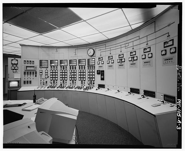 3. Main Control Switchboard (front), view to the...