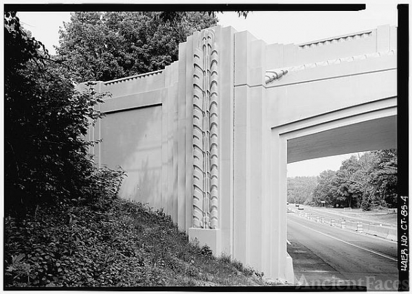 4. DETAIL OF WHITE OAK SHADE ROAD BRIDGE ABUTMENT.