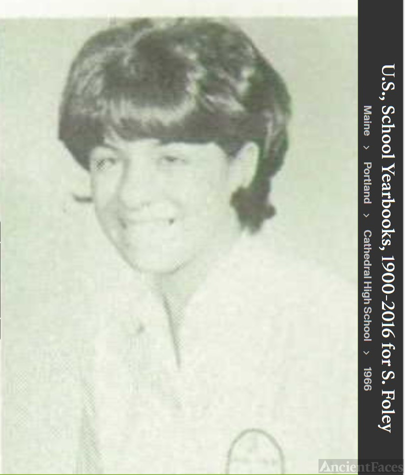 Sharon Lee Foley-McCarthy--U.S., School Yearbooks, 1900-2016(1966)Junior