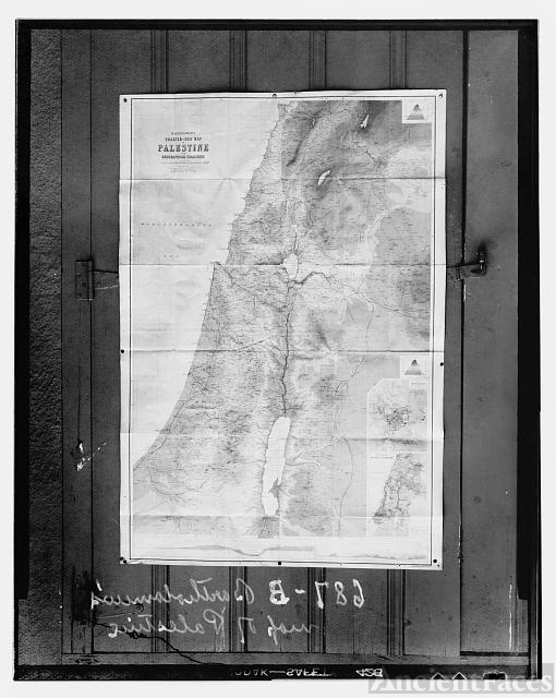 Maps, plans, restorations, etc. Bartholomew's map of...