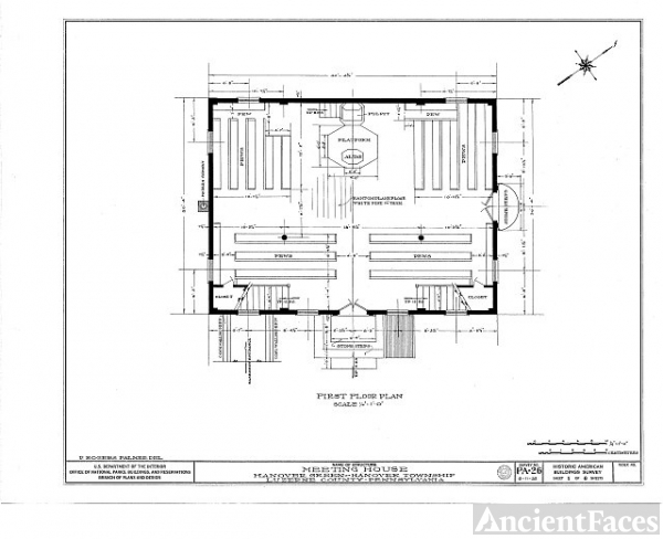 HABS PA,40-HANO,1- (sheet 1 of 8) - Hanover Green...