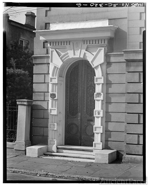 6. EAST SIDE ENTRY - Dr. Joseph Glover House, 81 Rutledge...