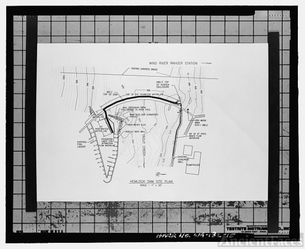 PHOTOGRAPHIC COPY REDUCTION OF CAD DRAWING (FROM...