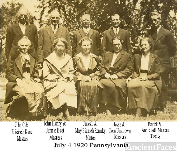 Four Masters Brothers and one Sister