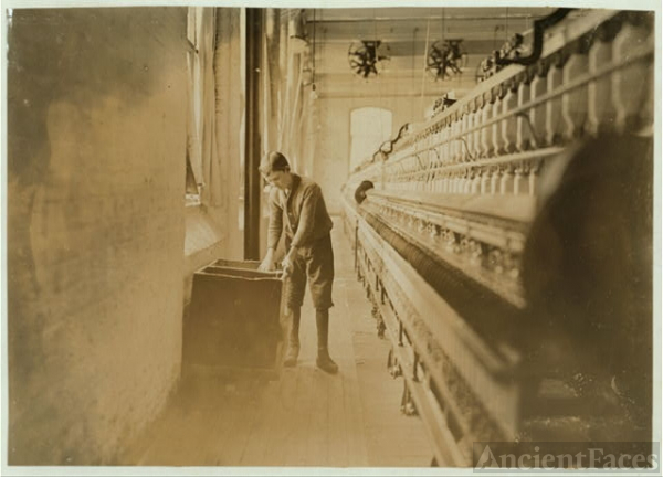 Lawrence Collins, Lancaster Cotton Mills, S.C. Has doffed...
