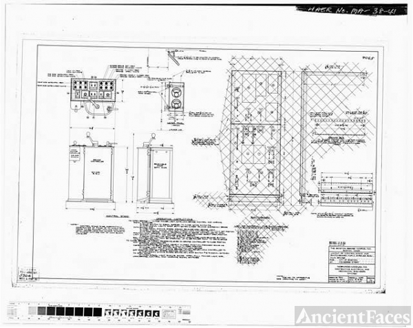 41. LAYOUT OF CONTROL STAND AND SWITCHBOARD With...
