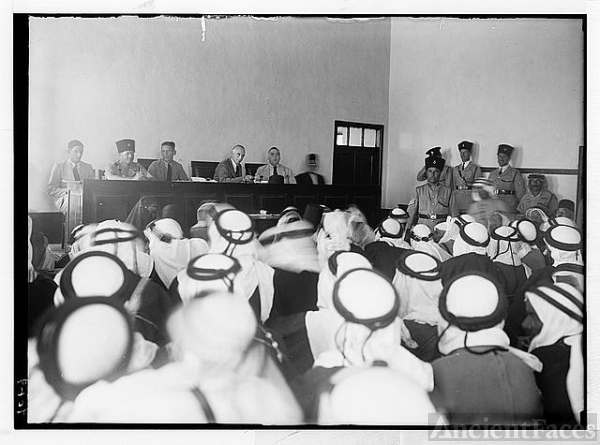 Sir Harold MacMichael. H.E. [i.e., His Excellency] in...