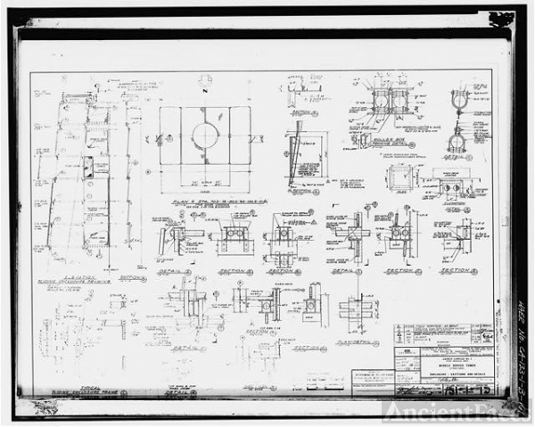 161. Photocopy of drawing (1958 architectural drawing by...