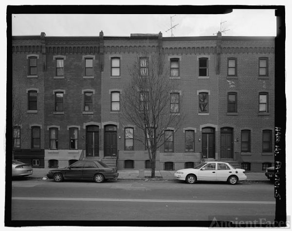 FRONT ELEVATION, SOUTH SIDE OF 1700 BLOCK, LOOKING SOUTH....