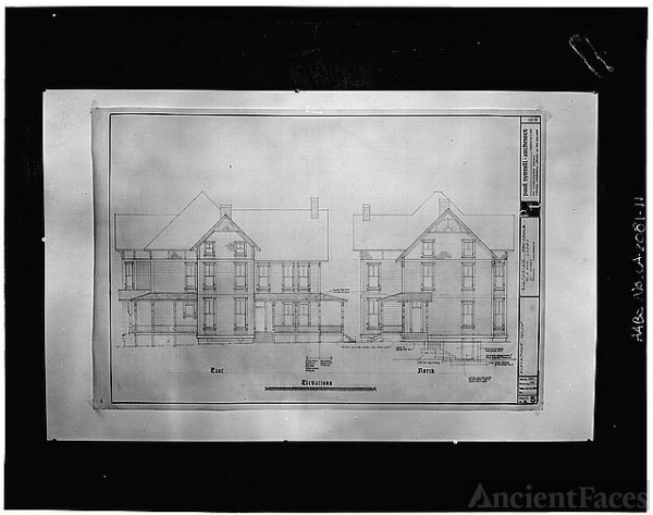 11. EAST AND NORTH ELEVATIONS - Crooks House, 285 West G...