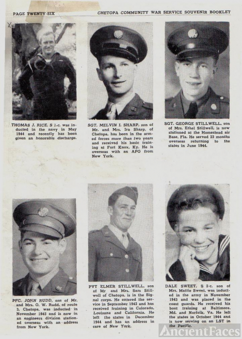 ted stafford's Army Book Kansas - R through S