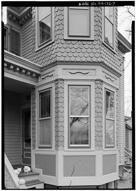 7. BASE OF SOUTH TOWER, WEST SIDE - John B. Lindale House...