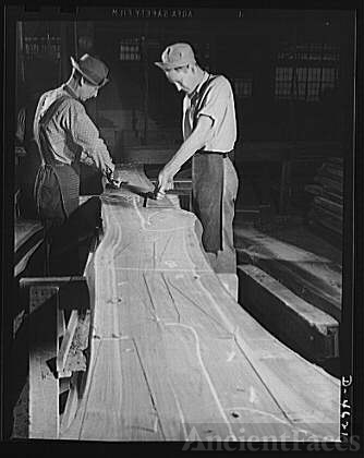 Conversion. Flooring to gunstocks. Stocks for Army...