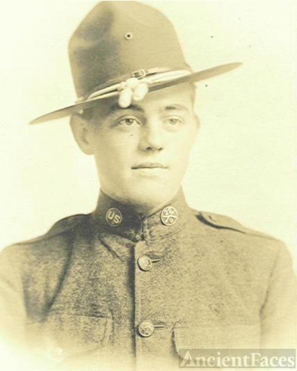Head Shot of Military Man